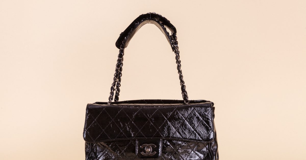 Chanel Patent Quilted Ritz Flap Bag | Vivrelle