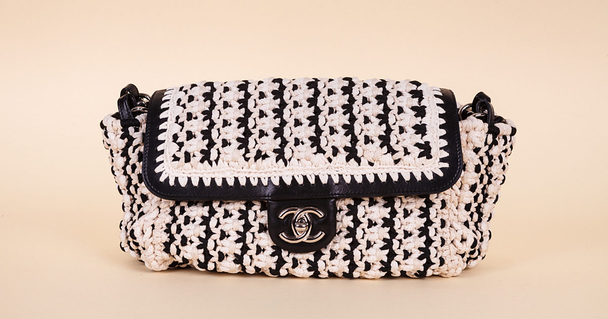 Chanel Limited Edition Rope Woven Flap Bag | Vivrelle