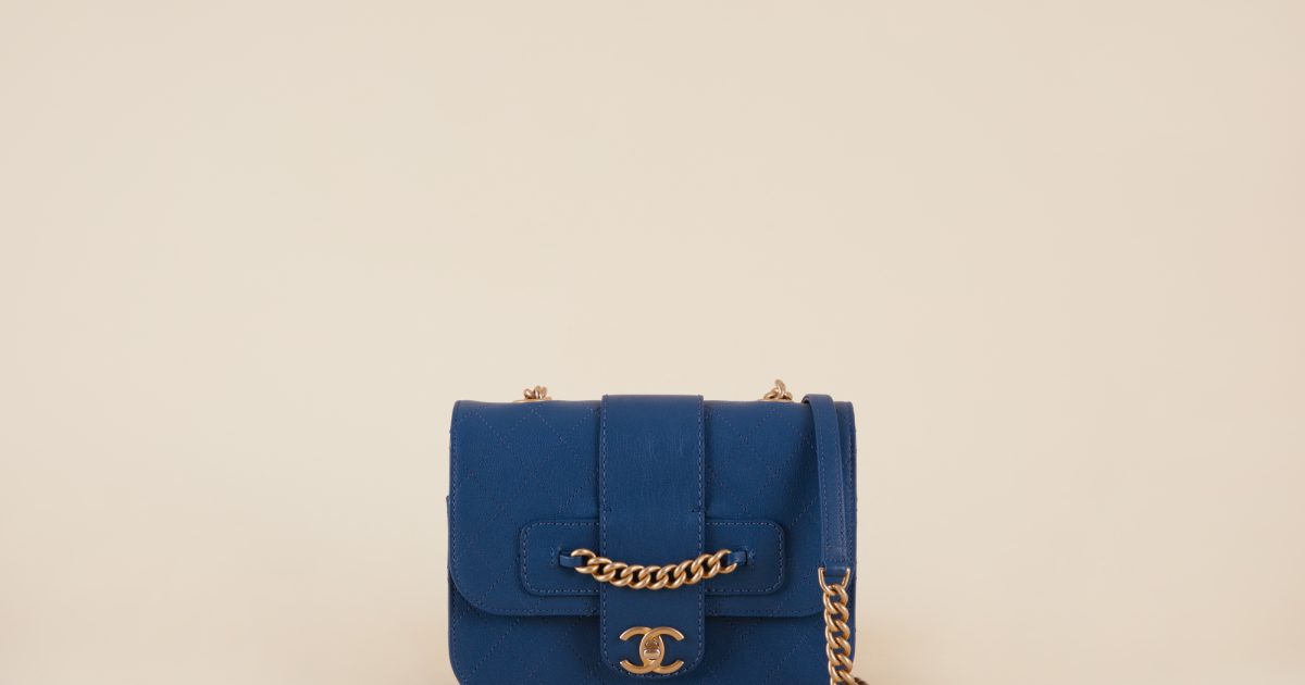 Chanel Front Chain Stitched Medium Flap Bag | Vivrelle