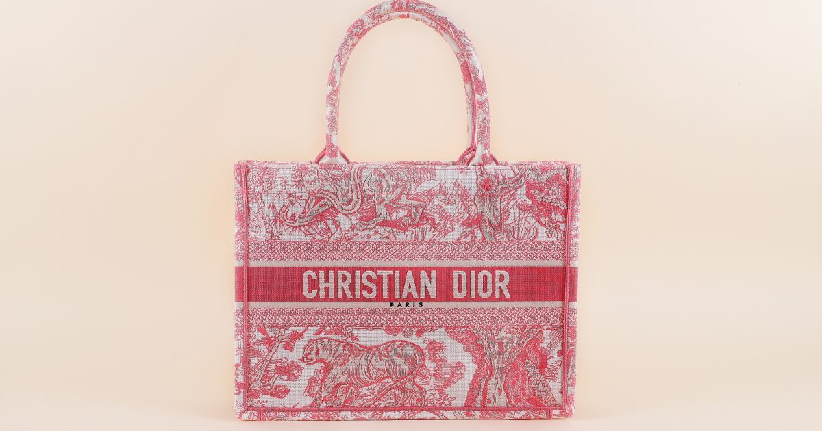 Christian Dior Medium Book Tote | Vivrelle