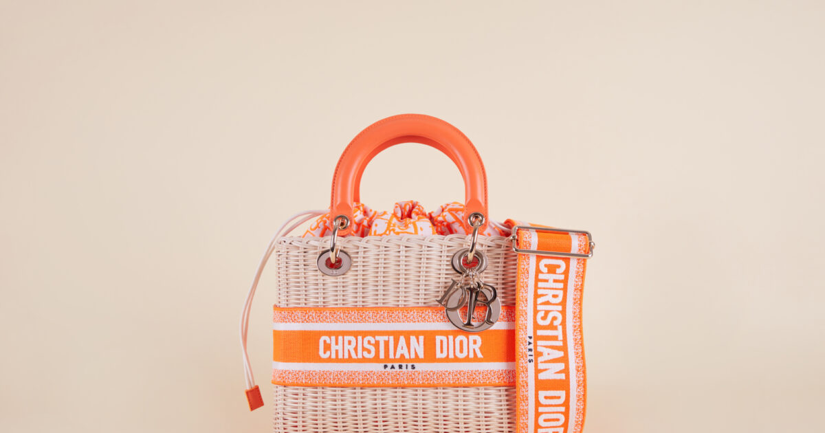 Christian Dior Wicker Medium Lady Dior Bag | Vivrelle