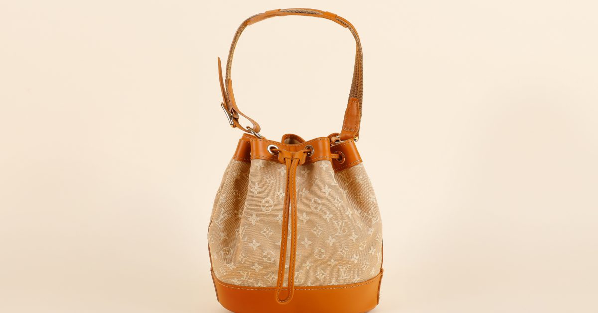 Louis Vuitton Monogram Mini Lin Noelie Bucket Bag | Vivrelle