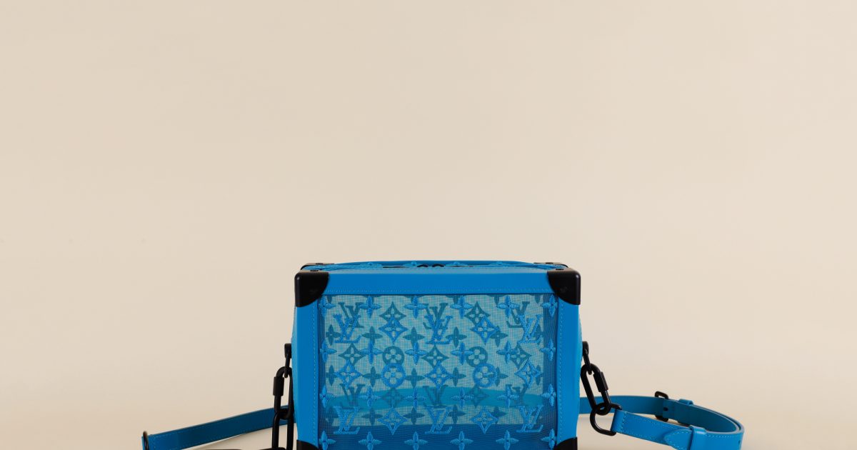 Louis Vuitton x Virgil Monogram Mesh Soft Trunk Bag | Vivrelle