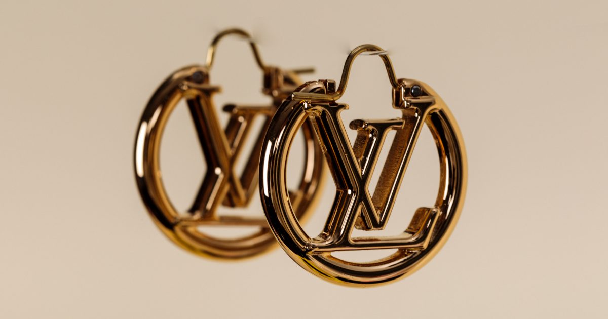 Louis Vuitton Louise Hoop Earrings | Vivrelle