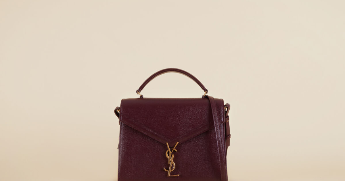 Saint Laurent Cassandra Medium Top Handle Bag | Vivrelle