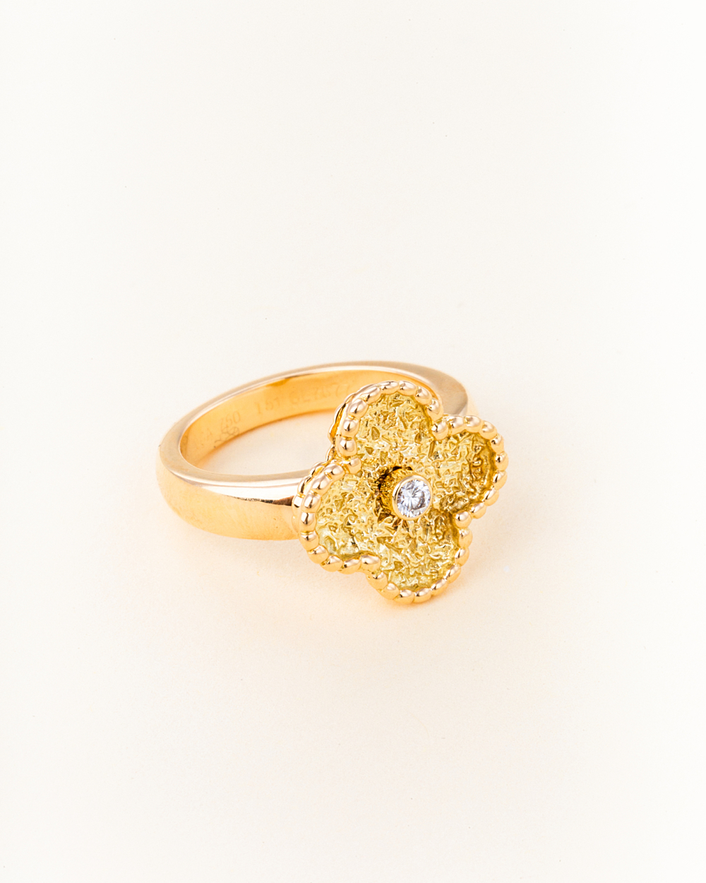 Van Cleef & Arpels Vintage Alhambra Ring | Vivrelle